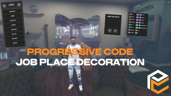 Progressive Code · Job Place Decoration System