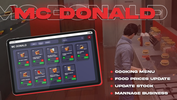 ftscripts | MacBurger Ownable Job Restaurant