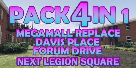 thekong | ATLANTA PACK 4 IN 1 - FORUM DRIVE / DAVIS PLACE / REPLACE ...