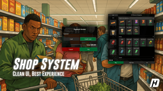 hate development | Shop System [ Job Markets, Licenses etc.]