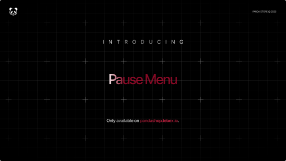 Panda · Pause Menu - Multi-Framework | Live Info | Admin System