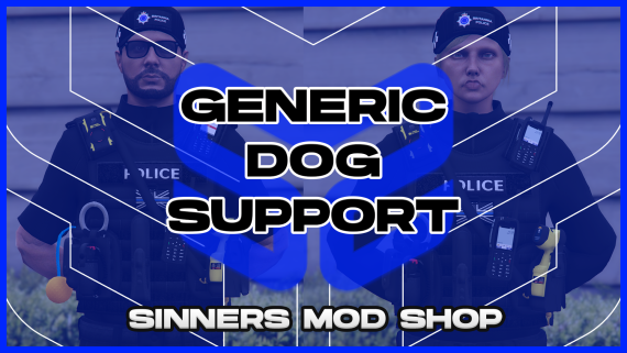 Sinners Mod Shop | GENERIC DOG SUPPORT POLICE PACK