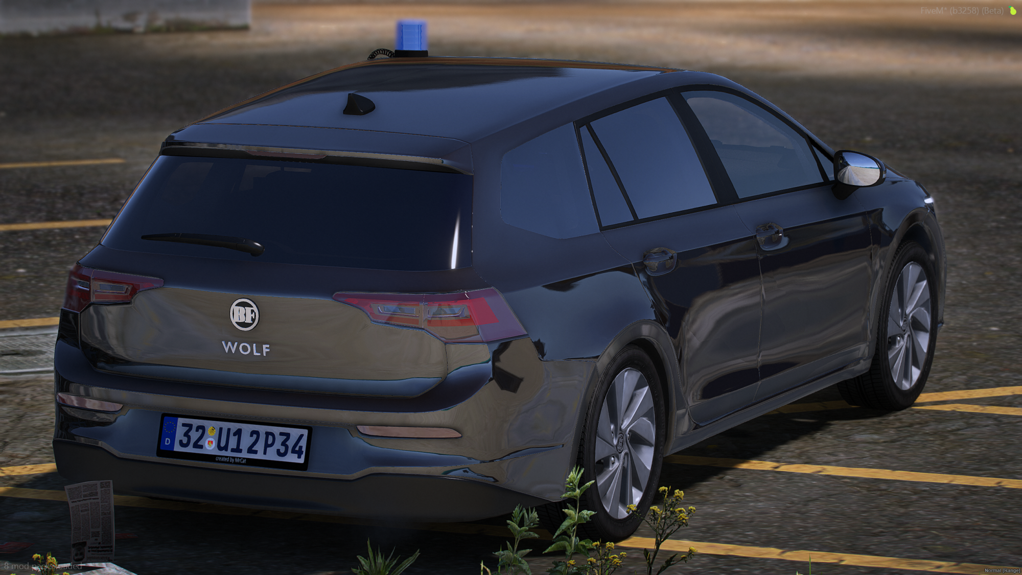 BF Wolf Variant - Zivilpolizei | MrCats Modding