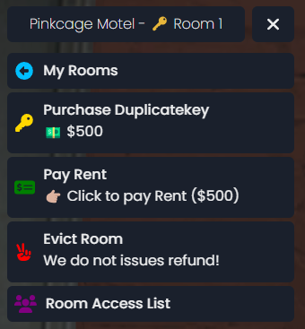 PlayerNo1 · [ESX] Motel Script