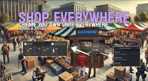Midnight scripts · Shop everywhere - Player-owned shops