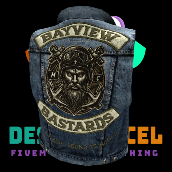 Design Excel · Bayview Bastards MC (Fictional Club)