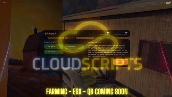 CloudScripts · ESX HUDV3 NEON