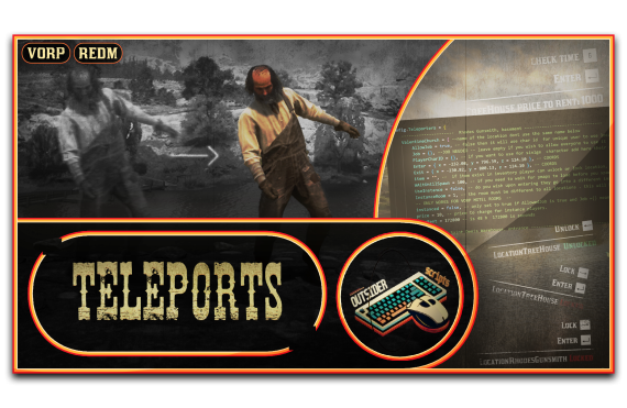 Midnight Code RedM Scripts | outsider_teleport