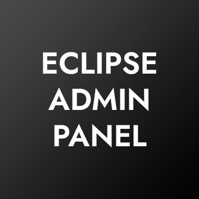 Eclipse | [ESX] Eclipse Admin Panel