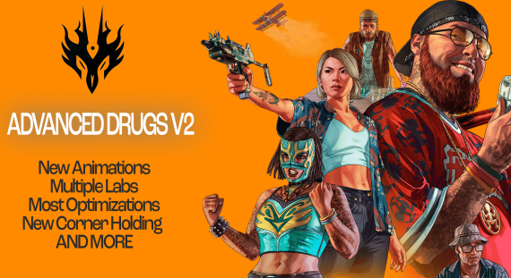 Kaves | [ESX][QB][OPEN SOURCE]Advanced Drugs V2