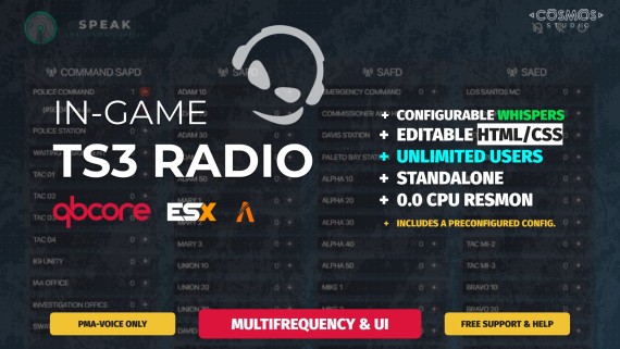 Cosmos Studio | InGame TS3