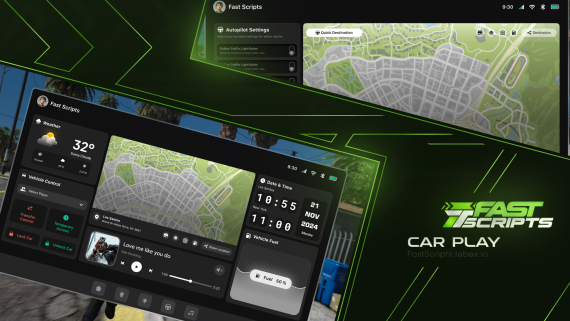 Best FiveM Tebex Scripts and Resources | ESX & QBCore Mods | Fast Scripts
