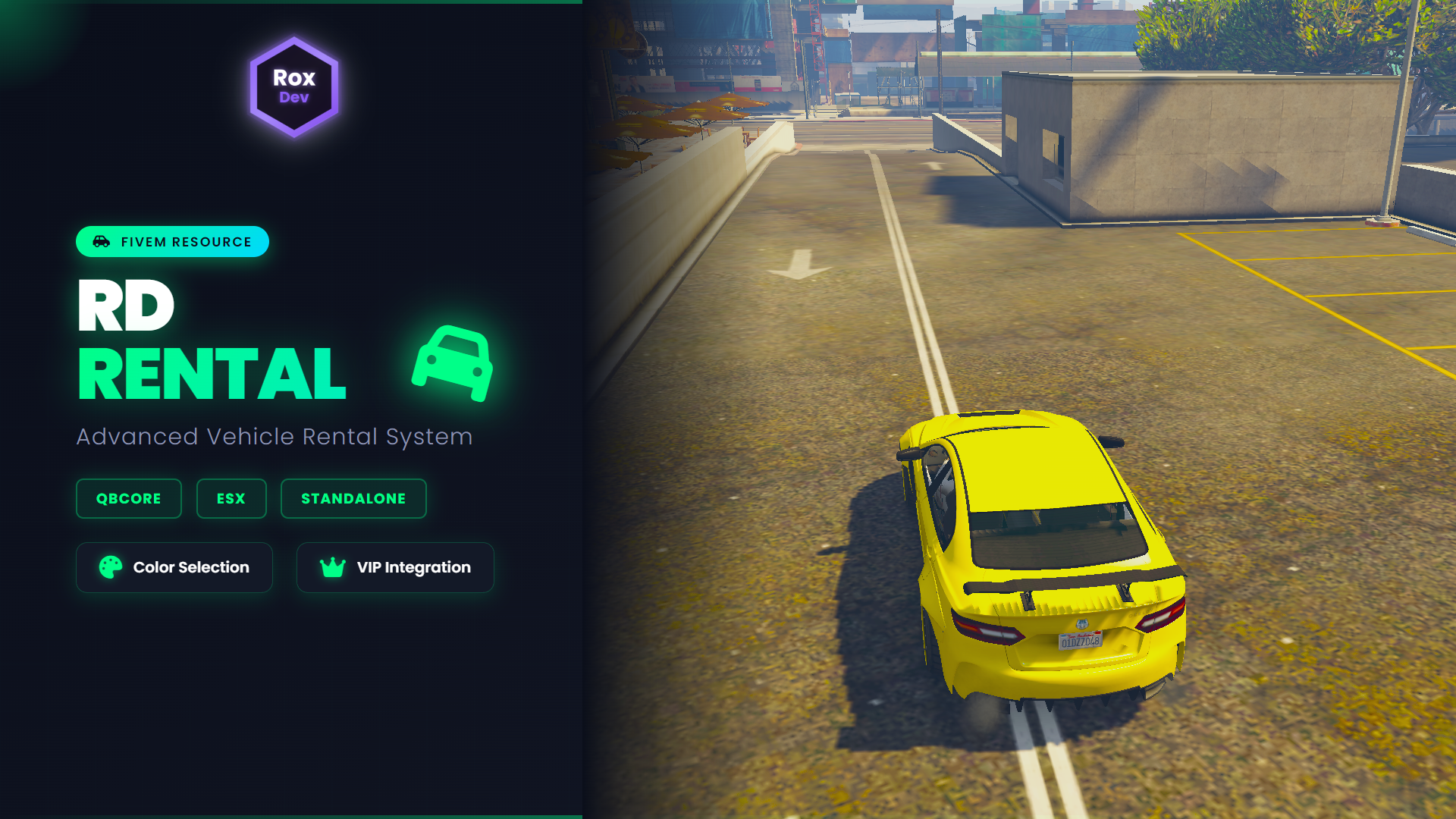 RoxDev · RD Vehicle Rental System - Advanced Rental System