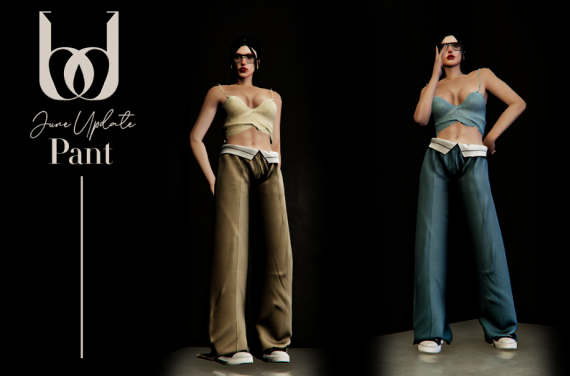 Boo Design | Folded Pant