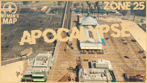 No Man’s Map · Zone 25 / Apocalypse
