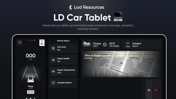 Lod Resources · LD Car Tablet - Open Source Preimum Version