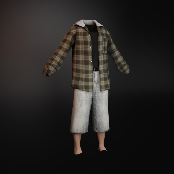 Pewe Studios Clothes · One Set