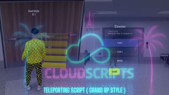CloudScripts · TELEPORTING - Grand RP Style
