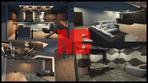 Max Creations | Furnished Loft Apartment Shell