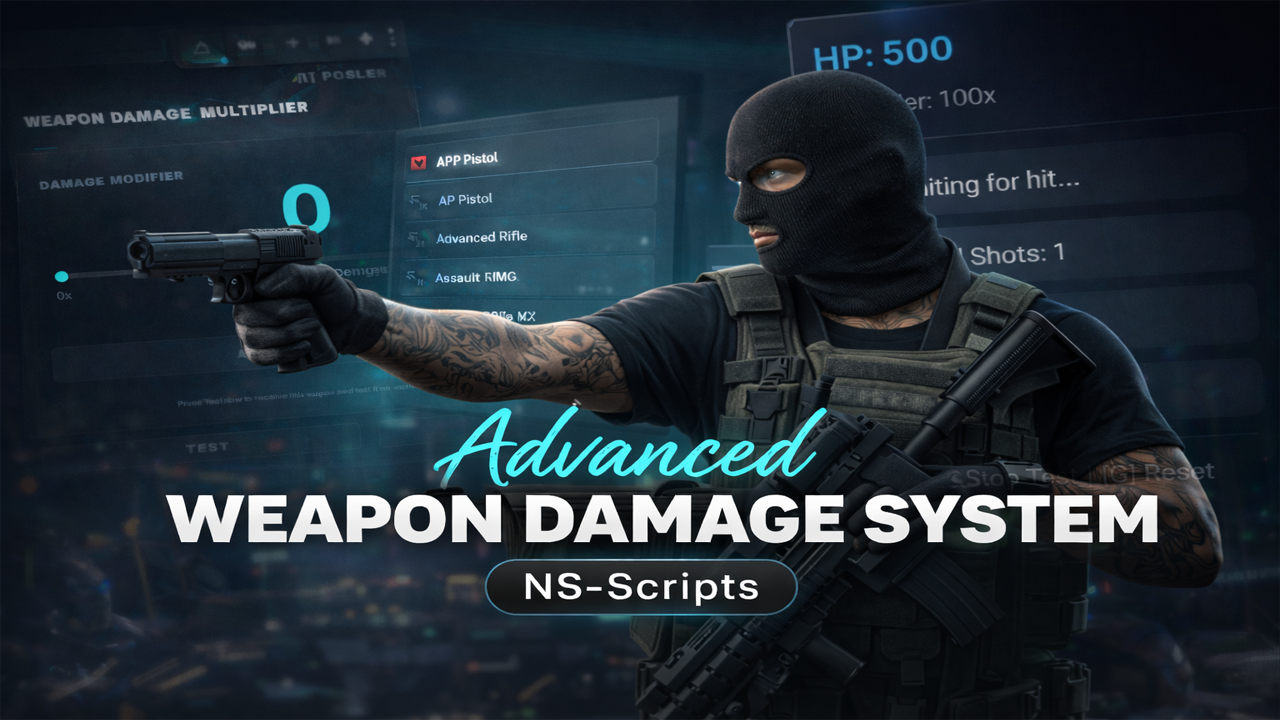 NS | Advanced Weapon Damage System