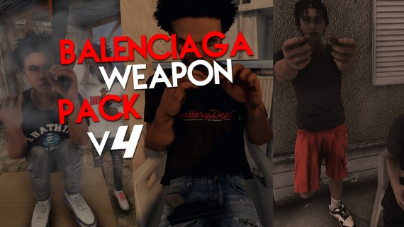 Balenciaga's FiveM Shop | Weapon Packs
