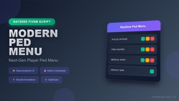 ‎NayZeee Development | NAYZEEE - PED MENU
