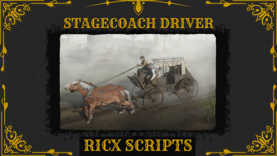 RicX RedM Scripts | Stagecoach Driver - RedM Scripts