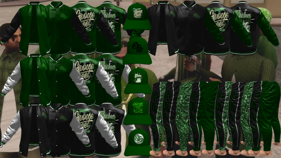 2nd Life Designs · Grove Street Jackets