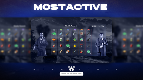 wasd High-Quality FiveM Scripts · Hourly Rewards