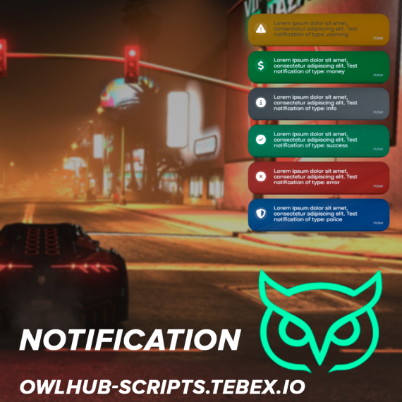 🦉OwlHub | Scripts · FREE | Notification | ESX/QB