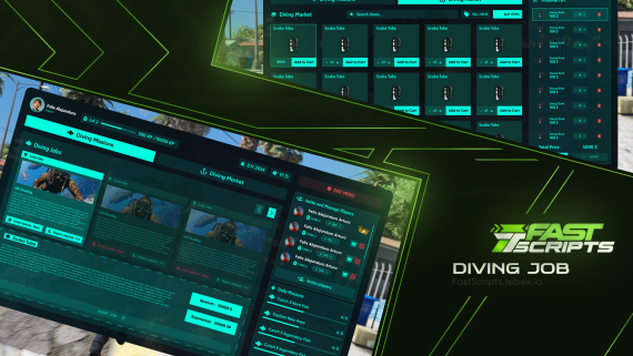 Best FiveM Tebex Scripts and Resources | ESX & QBCore Mods | Fast Scripts