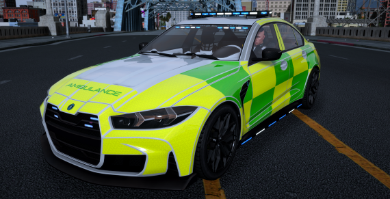 Sentinel GTS Ambulance - Els | Premium FiveM Asset - GXD
