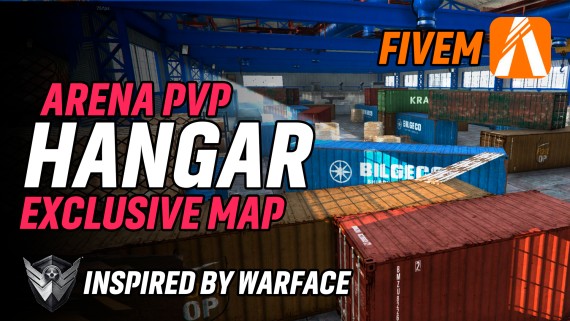 MZ3D Studio · Hangar PvP Arena Map Inspired by Warface Fivem