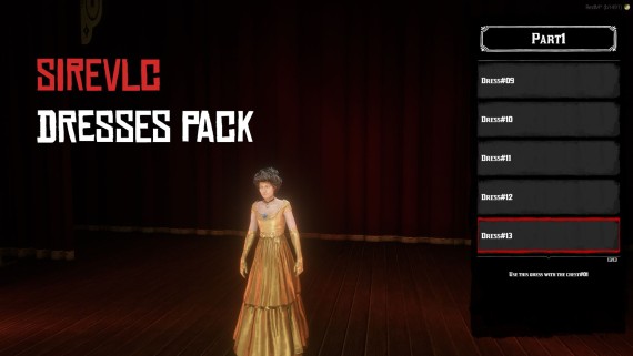Sire VLC scripts | Dresses Pack [REDEMRP/ VORP/QBR/QR/RSG]