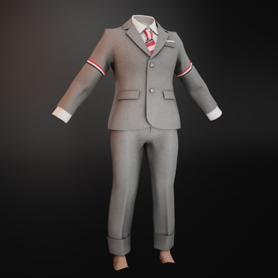 Pewe Studios Clothes · 020. ELITE SCHOOL UNIFORM [M]