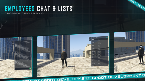 Groot Development · Employee Chat & Lists