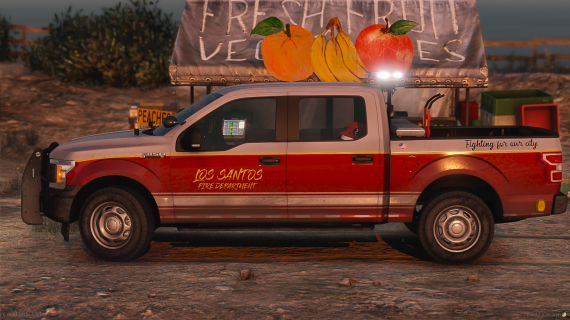 Ferious Development · 2018 F-150 Fire Utility Truck