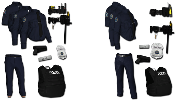 FiveM Custom Clothing · LSPD Blue | Lite