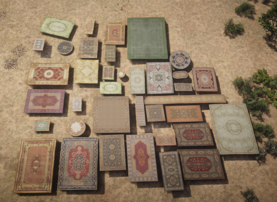 Pesq Design · 40 rugs package