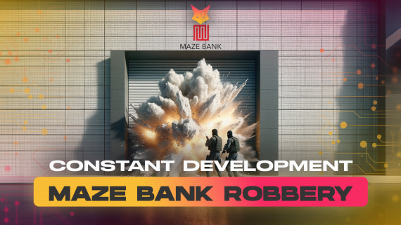 Constant Development | Maze Bank Robbery [QBCore | Multi-Framework]