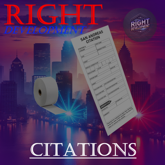 Right Development | Police Citation