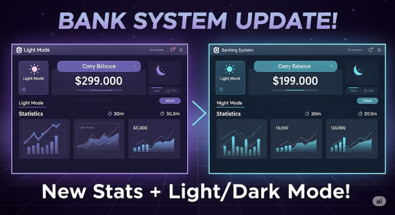 Sheva Development · Modern FiveM Bank UI