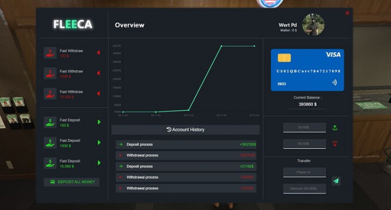 Wert Dev | [QB][NOESCROW] Wert Banking (Bank ui and system)
