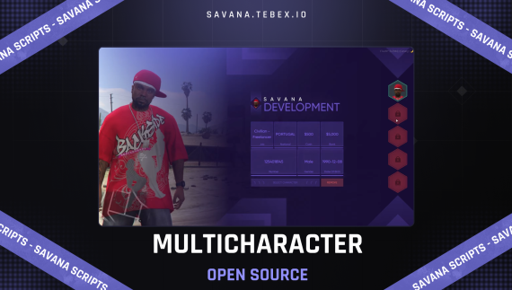 Savana | Savana Multicharacter Open Source