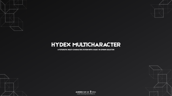Hydex Developments · [QBOX / QBCORE] Hydex Multicharacter | Next-Gen ...