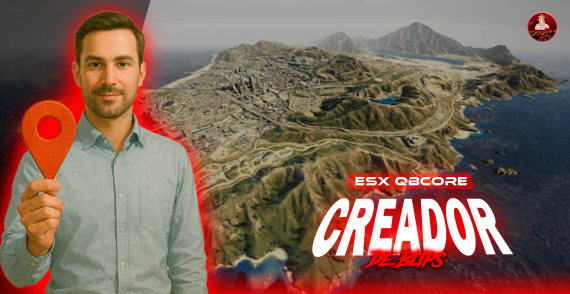 StivenGamer | [ESX] [QB] Blip Creator