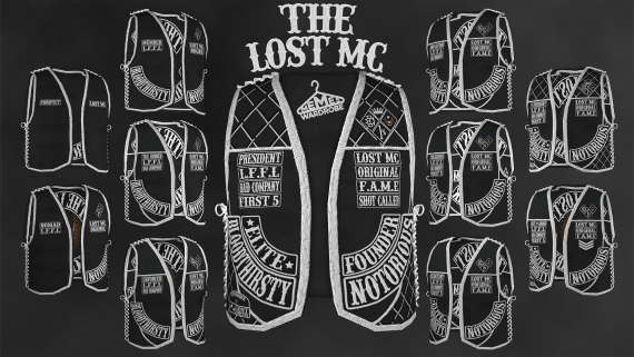 The Lost Mc Vest Fivem Lost MC Biker Vest For MP Character (With