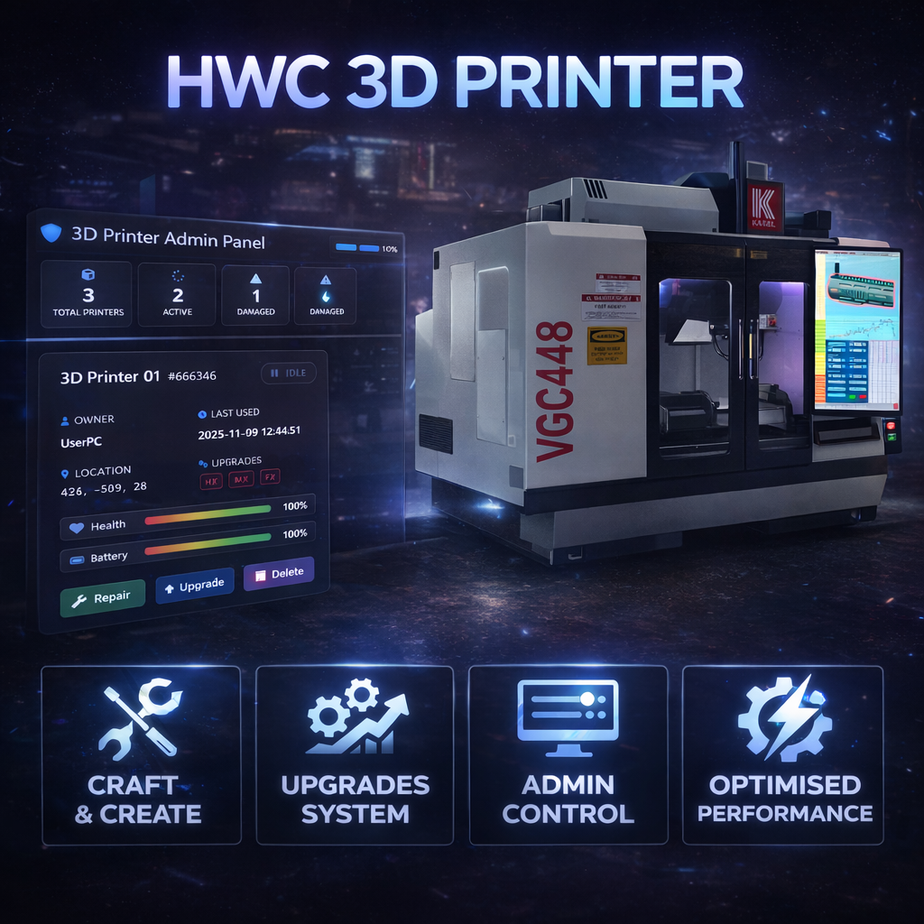 HWC Productions · HWC 3D Printer