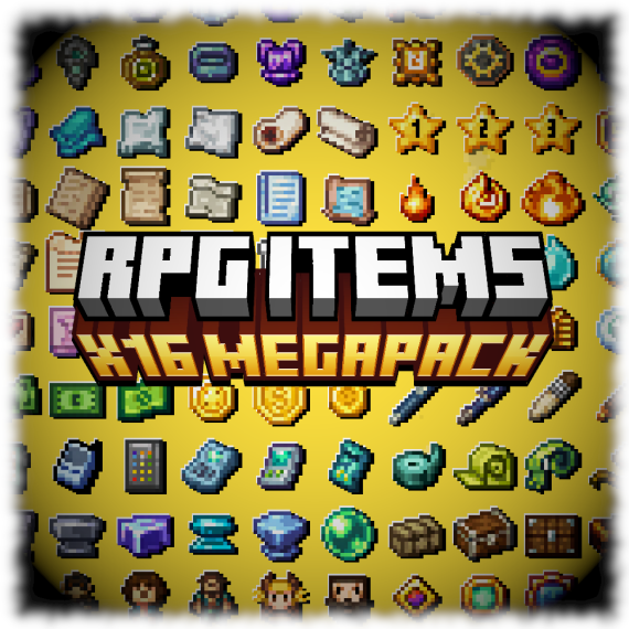 Premium MC Oraxen & ItemsAdder Configurations | RPG Items x16 Megapack
