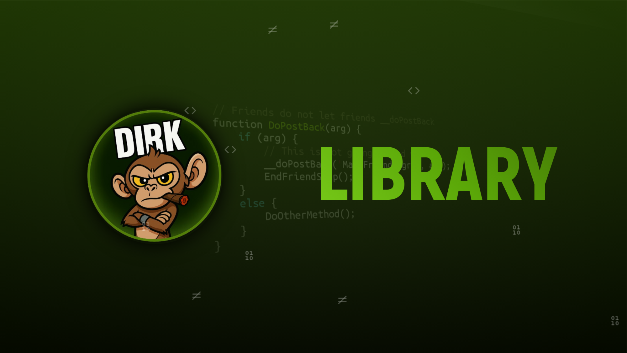 Library | DirkScripts | QBCore, QBox & ESX FiveM Scripts